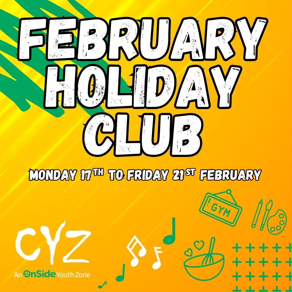 Carlisle Youth Zone February 2025 Holiday Club – Bookings Now Open Carlisle Youth Zone February 2025 Holiday Club – Bookings Now Open